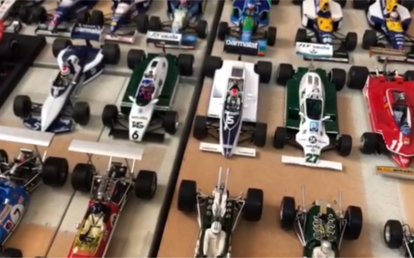 【F1赛车模型】历届车手总冠军模型展