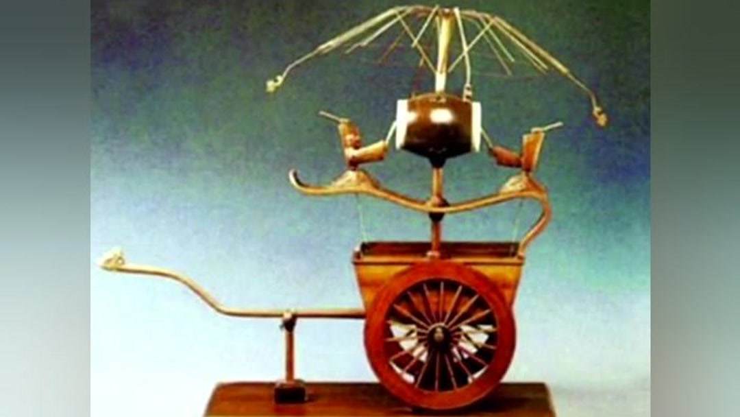 记里鼓车,计程车的古代版,减速齿轮系原来在几千年前就有了!