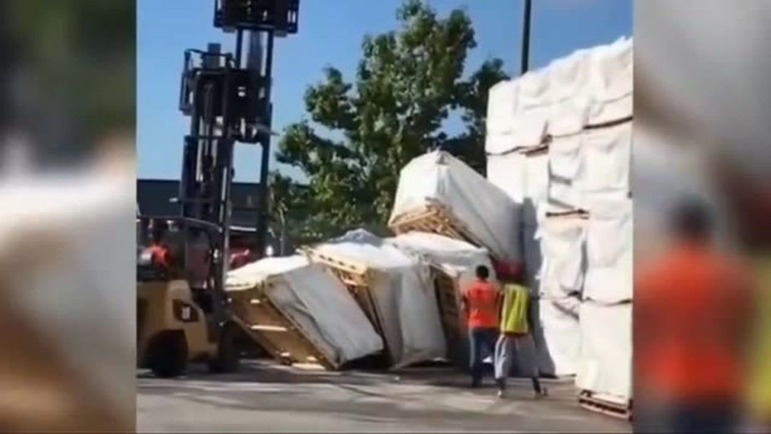 汇集各种叉车事故,时刻警惕安全