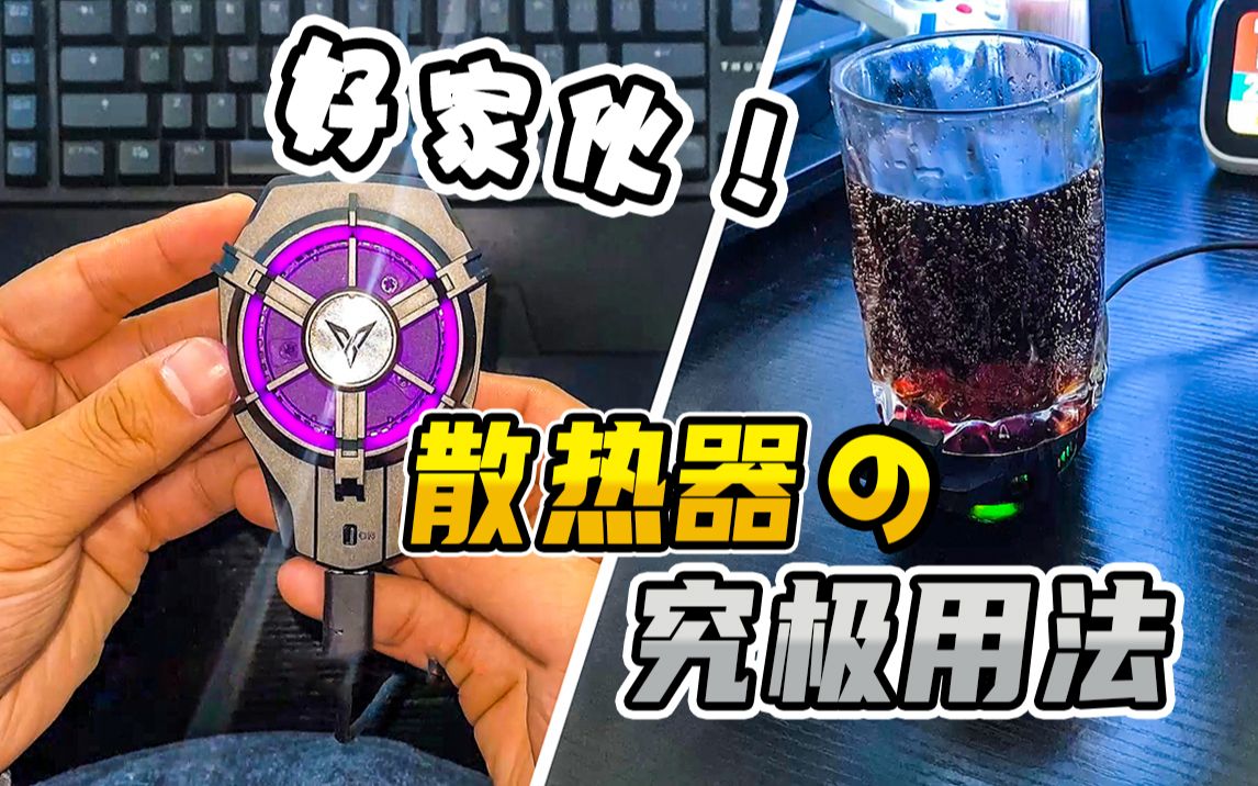手机散热器还能这样用?玩家直呼:好家伙!