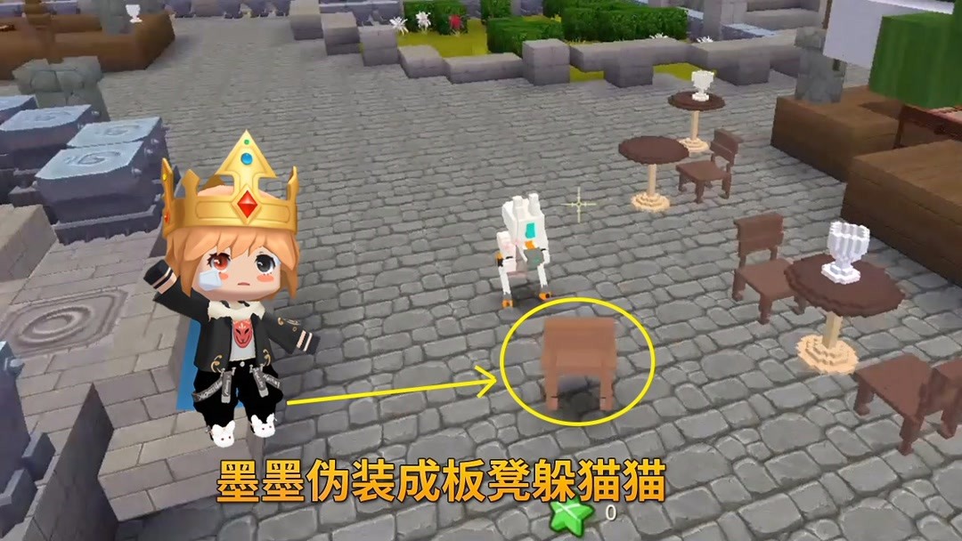 迷你世界微电影:新版躲猫猫有趣!带病毒感染功能,让猫无处可藏