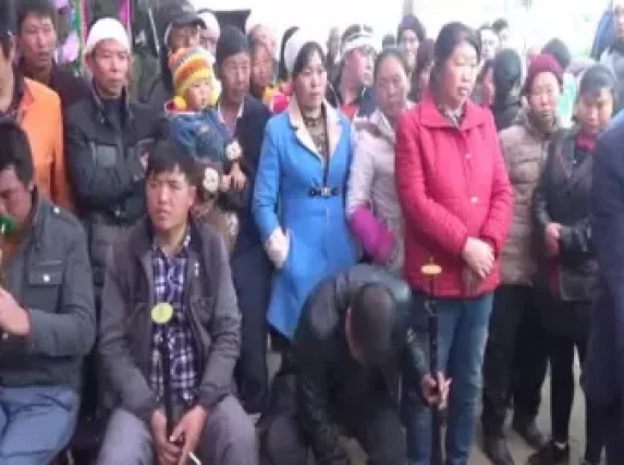 罗仕富老人葬礼录像