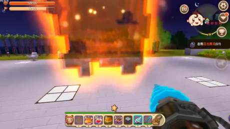 迷你世界单人生存37:大黑龙被打得毫无还手之力,落落气得大骂!