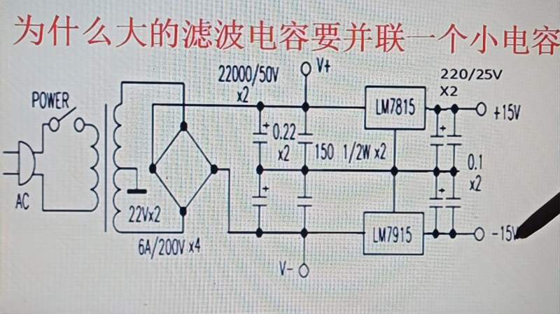 84-为什么电解电容旁边经常会并联一个小电容?原来是这原因