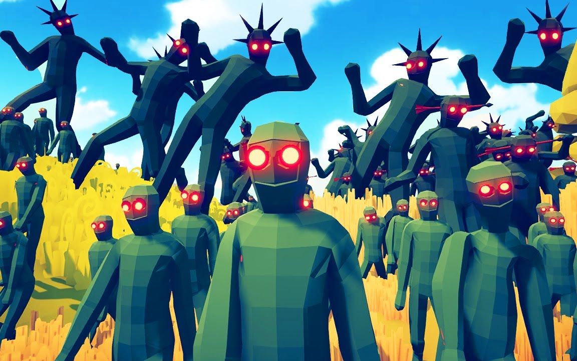 全面战争模拟器:新版僵尸模组大战中华模组,谁更强?