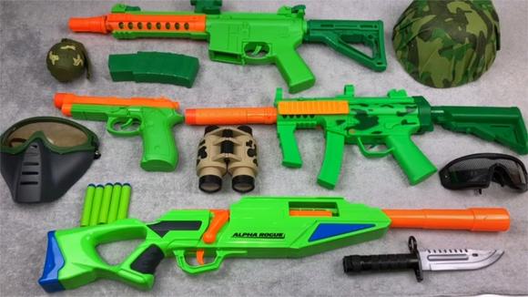 绿色丛林做战必备装备,CS玩具枪械