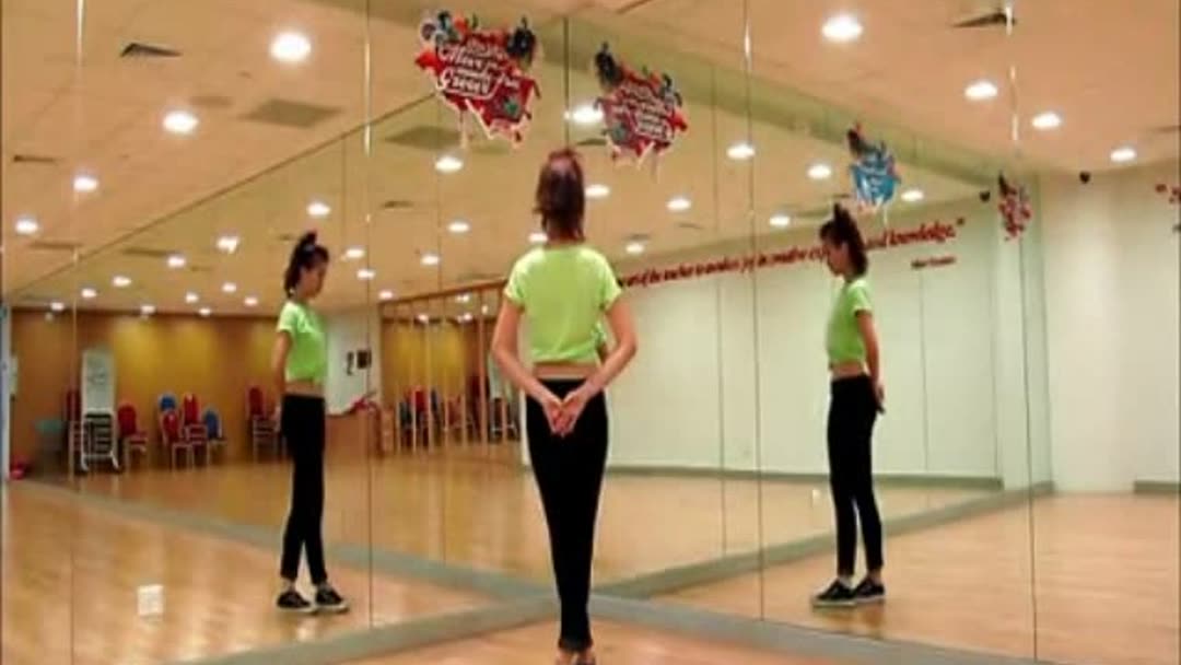 最简单的现代舞舞蹈教学视频