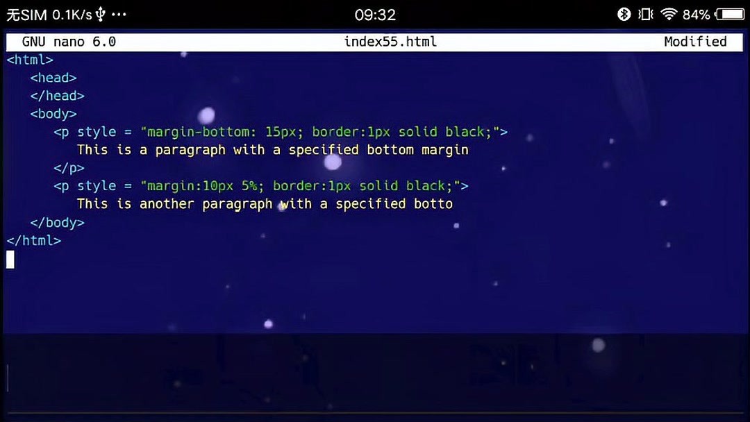 css样式代码,margin-bottom属性允许你设置元素边框的下边距
