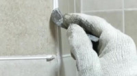 瓷砖倒角处,阳角和阴角怎样美缝,看看高手的演示!