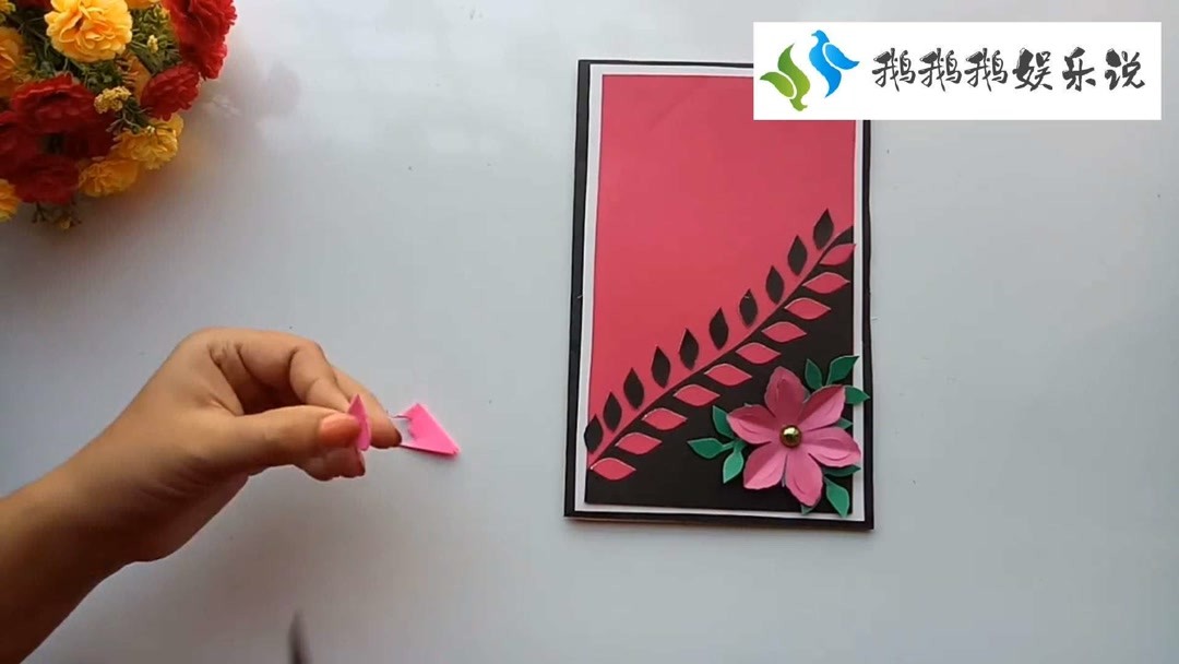 手工DIY--生日贺卡,漂亮的卡片~