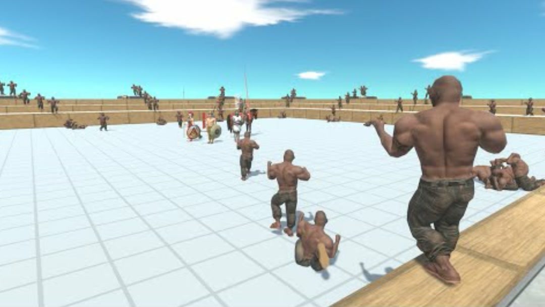 动物战争模拟器:50个黑人大战