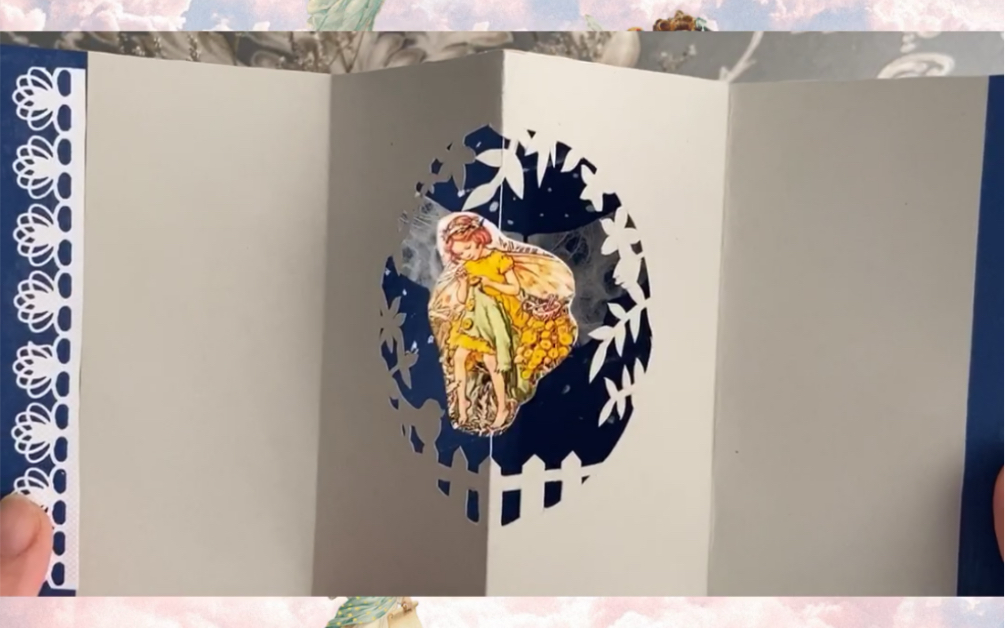 【立体书】花仙子转转卡,让你的图案在书中旋转起来吧