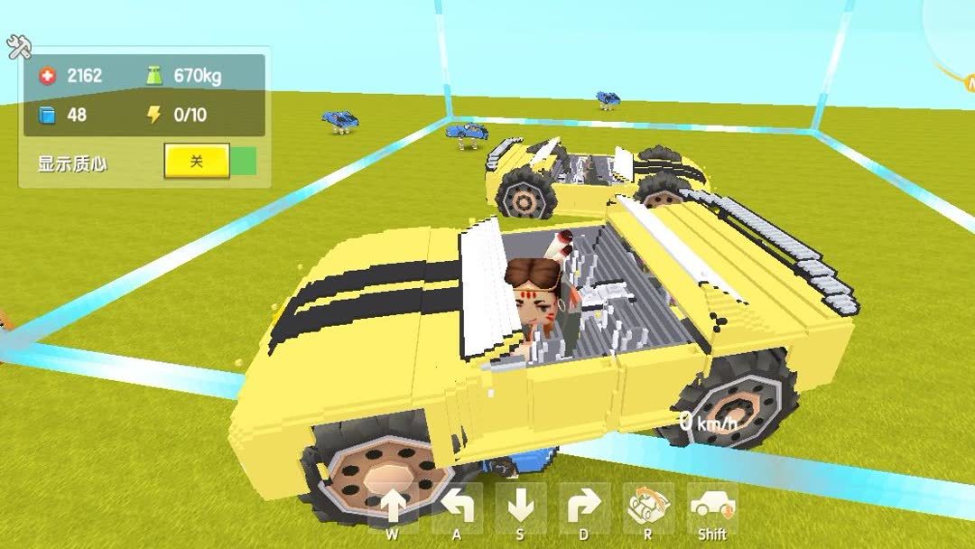 迷你世界:制作大黄蜂超跑教程,还能变身成机器人!