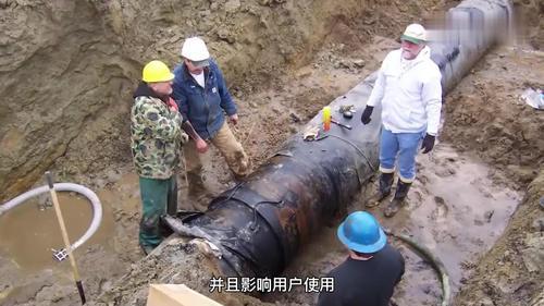 不关闭阀门也能更换管道?这是如何做到的,看完过程直呼太聪明了