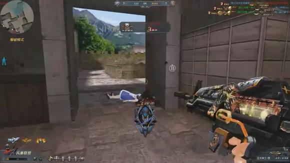 生死狙击:圣光骑士,M4A1无限EX,爆破冲锋连杀也很秀!