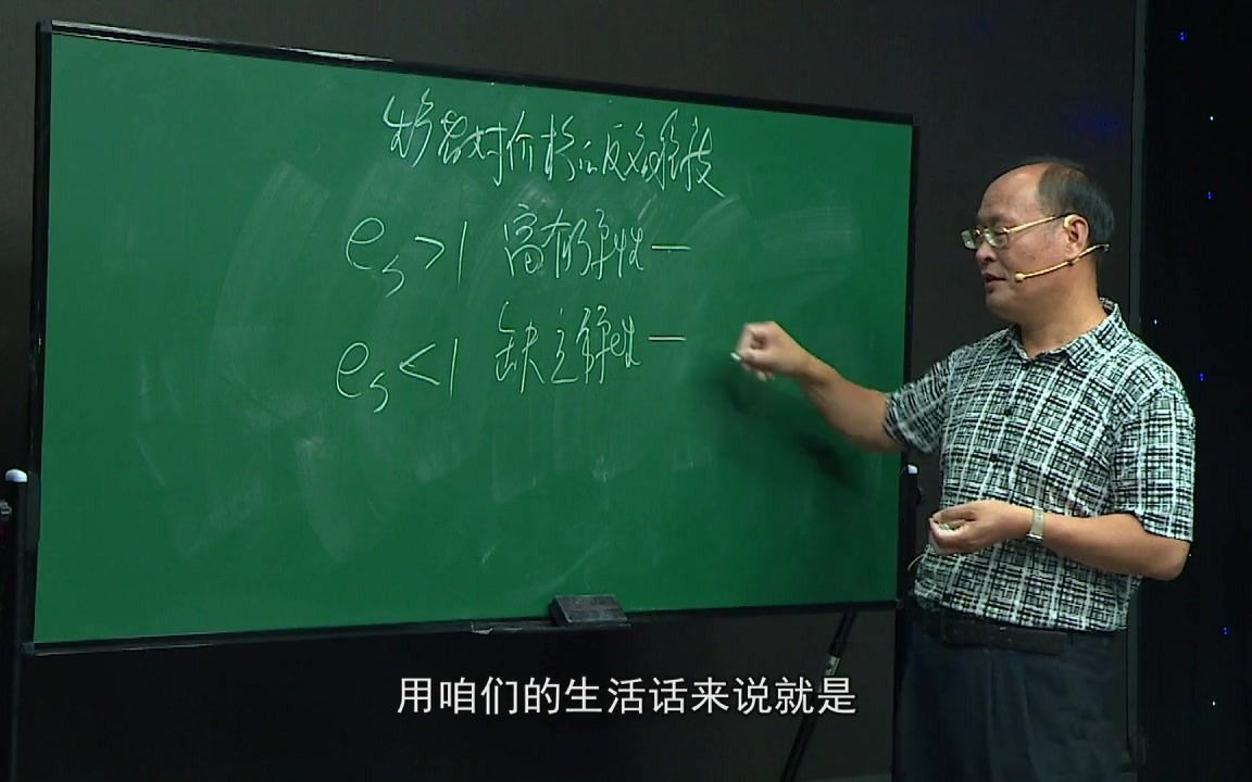 经济学 臧日宏: 经济学常识:供给弹性大小的影响因素有哪些 前沿讲座...