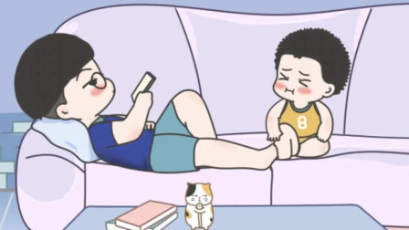 粑粑:信不信我打si你 熊孩子:信不信我能挺住!