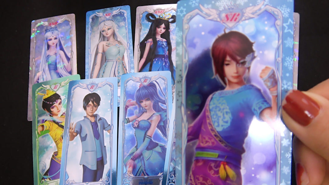 最近运气很一般,连抽到的叶罗丽卡片有很一般!