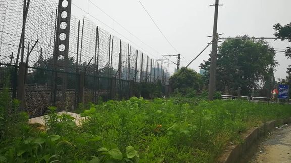 上局沪段HXD1D-0480牵引K740次列车通过