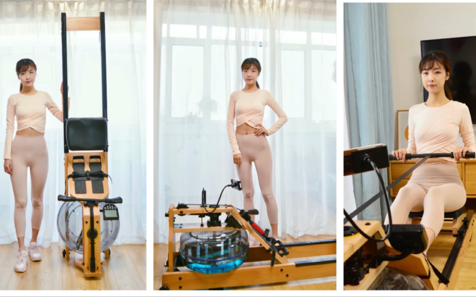 超减脂!家用水阻划船机健身分享——宅家也能高效率锻炼身体