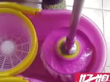 好媳妇3575旋风桶旋转拖把 产品演示!