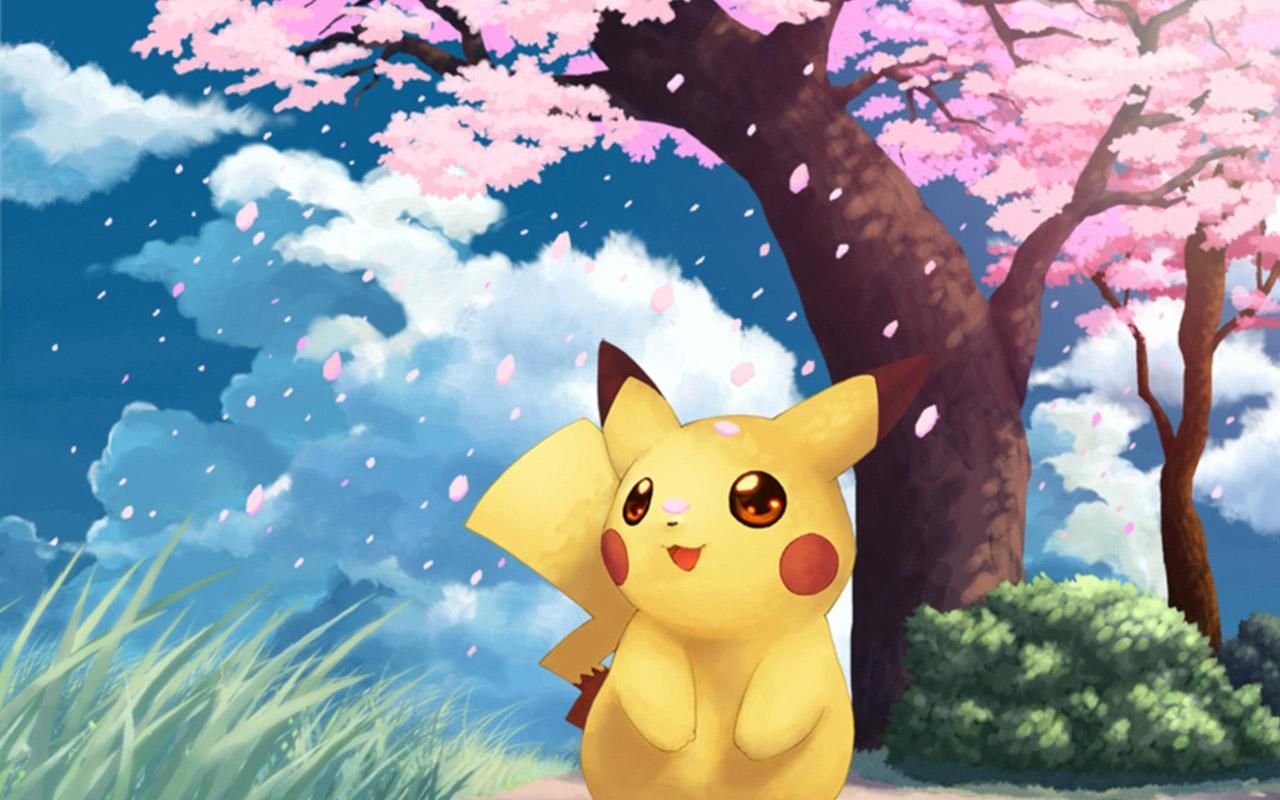 用python编程画一只可爱的皮卡丘送给女粉丝