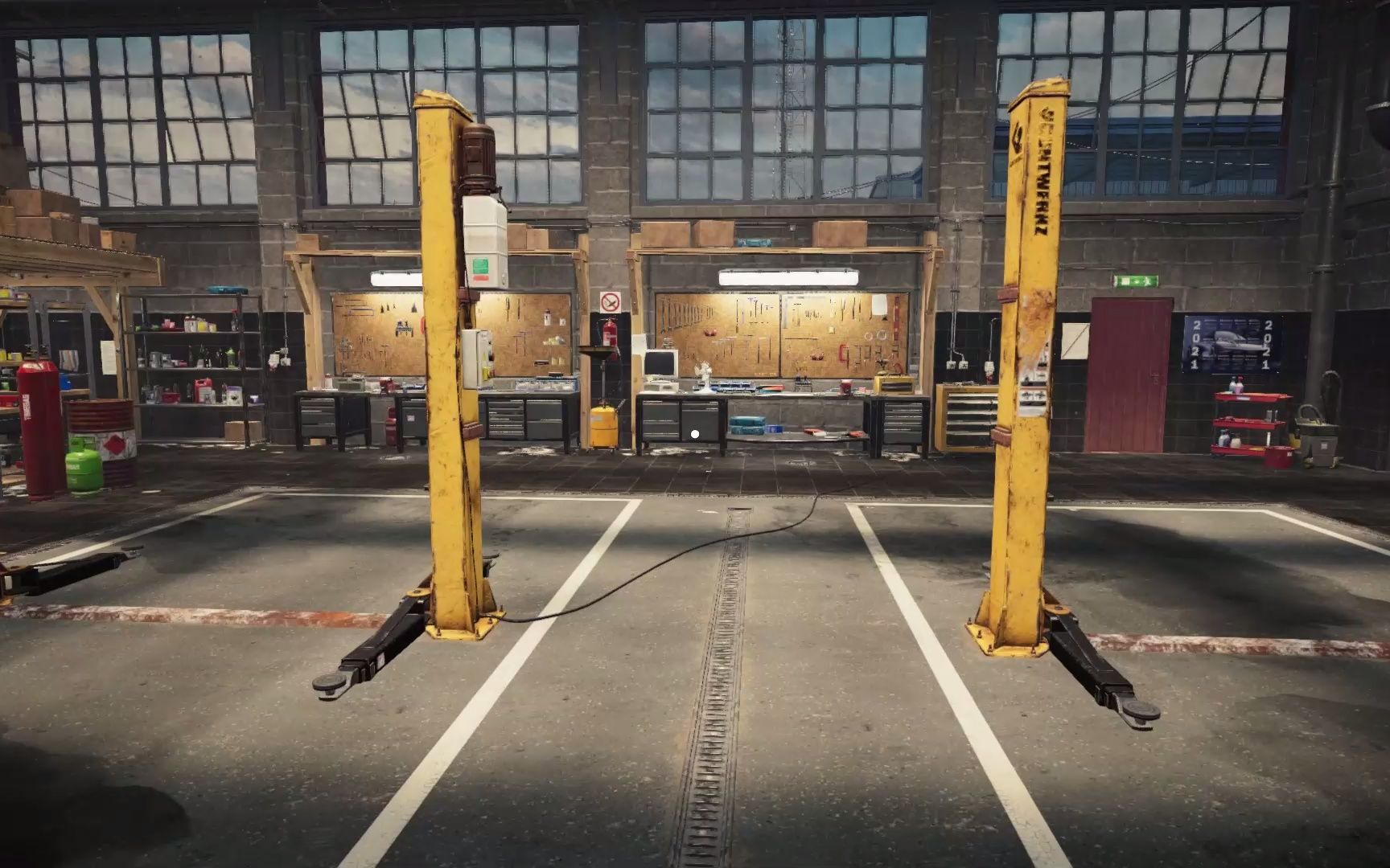 修车模拟器 2021 快来看看我的新厂房