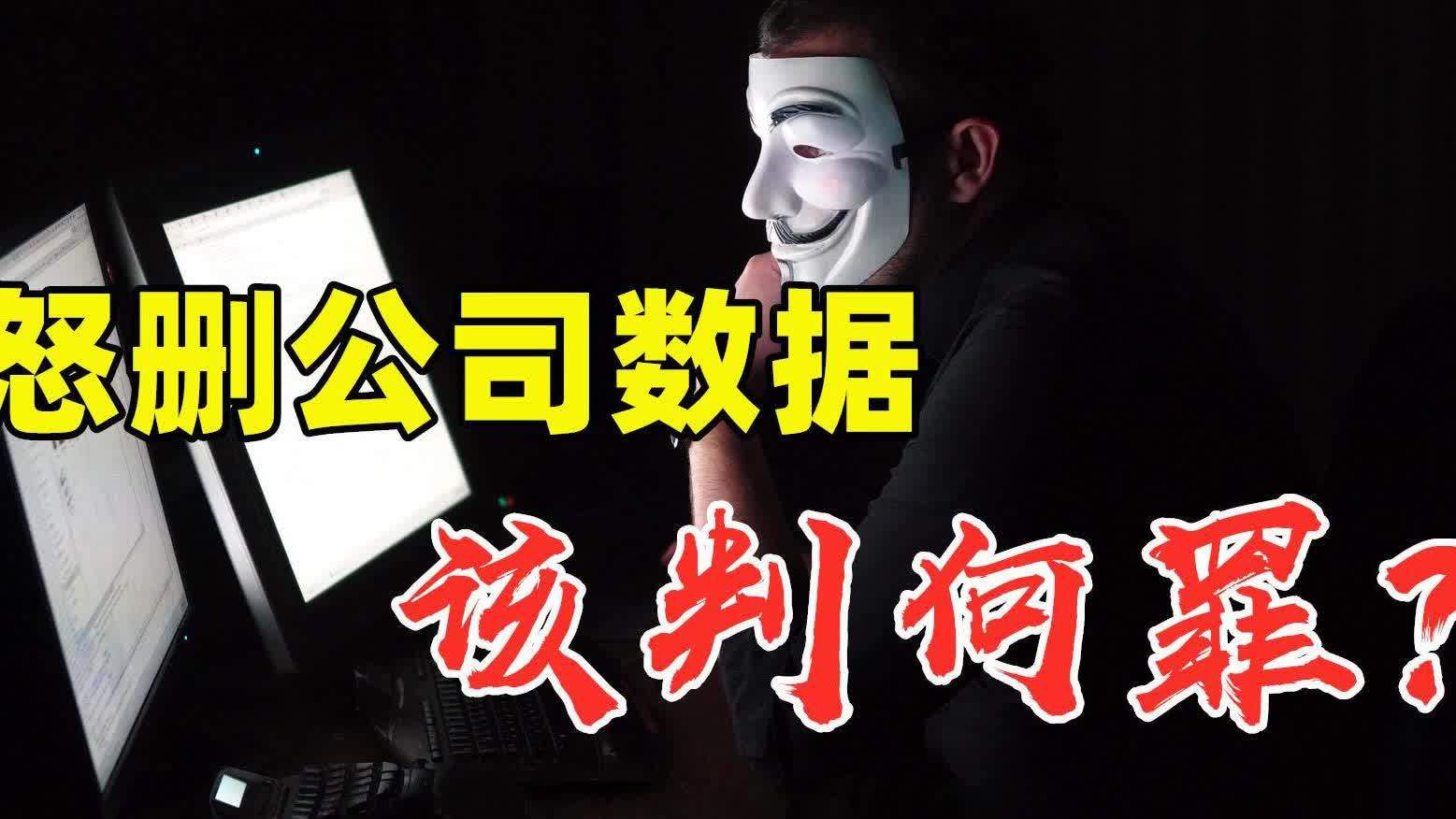 为泄私愤跳槽员工删公司数据,被公安采取强制措施,会坐牢吗