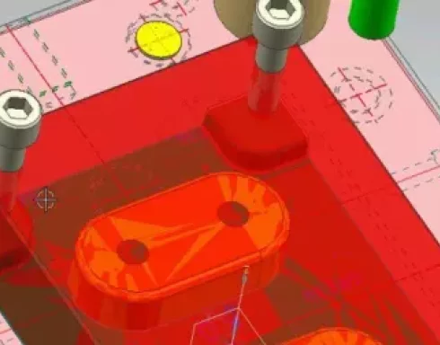 ug塑料模具设计1-2-04锁模螺钉制作——胡波HB外挂