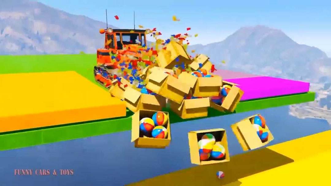 超级英雄皮卡越野大赛_1 玩具动画