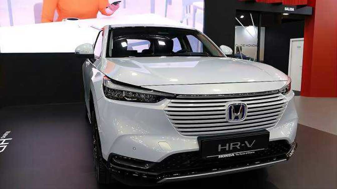 车展实拍2022款本田缤智等新车,近距离了解后,怎么选自己看着办