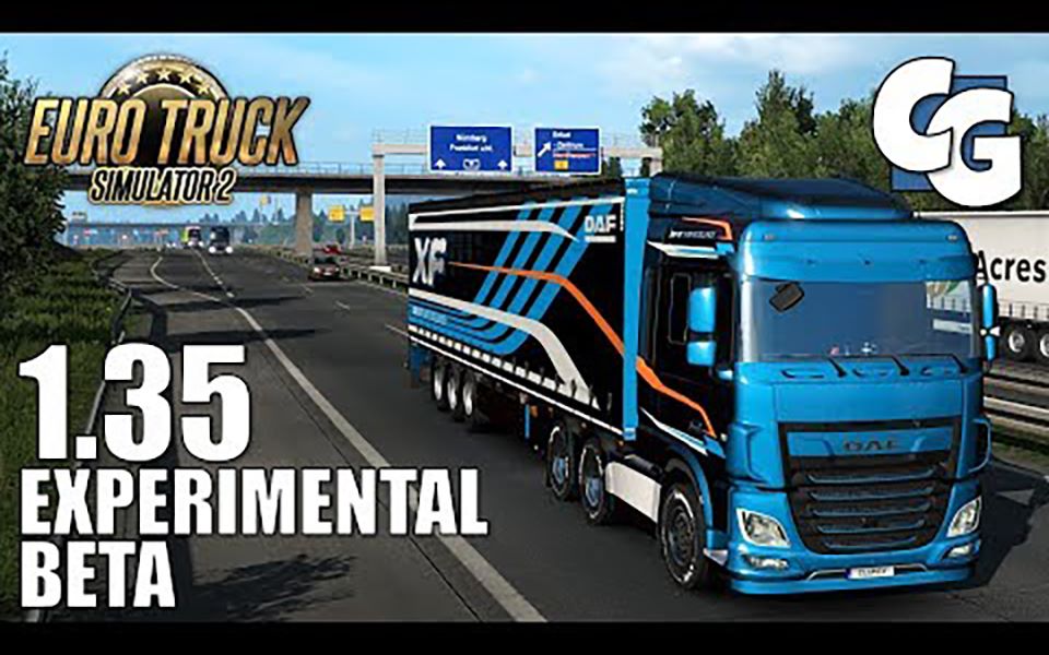 欧洲卡车模拟2-1.35版本试验测试版-重游德国#01