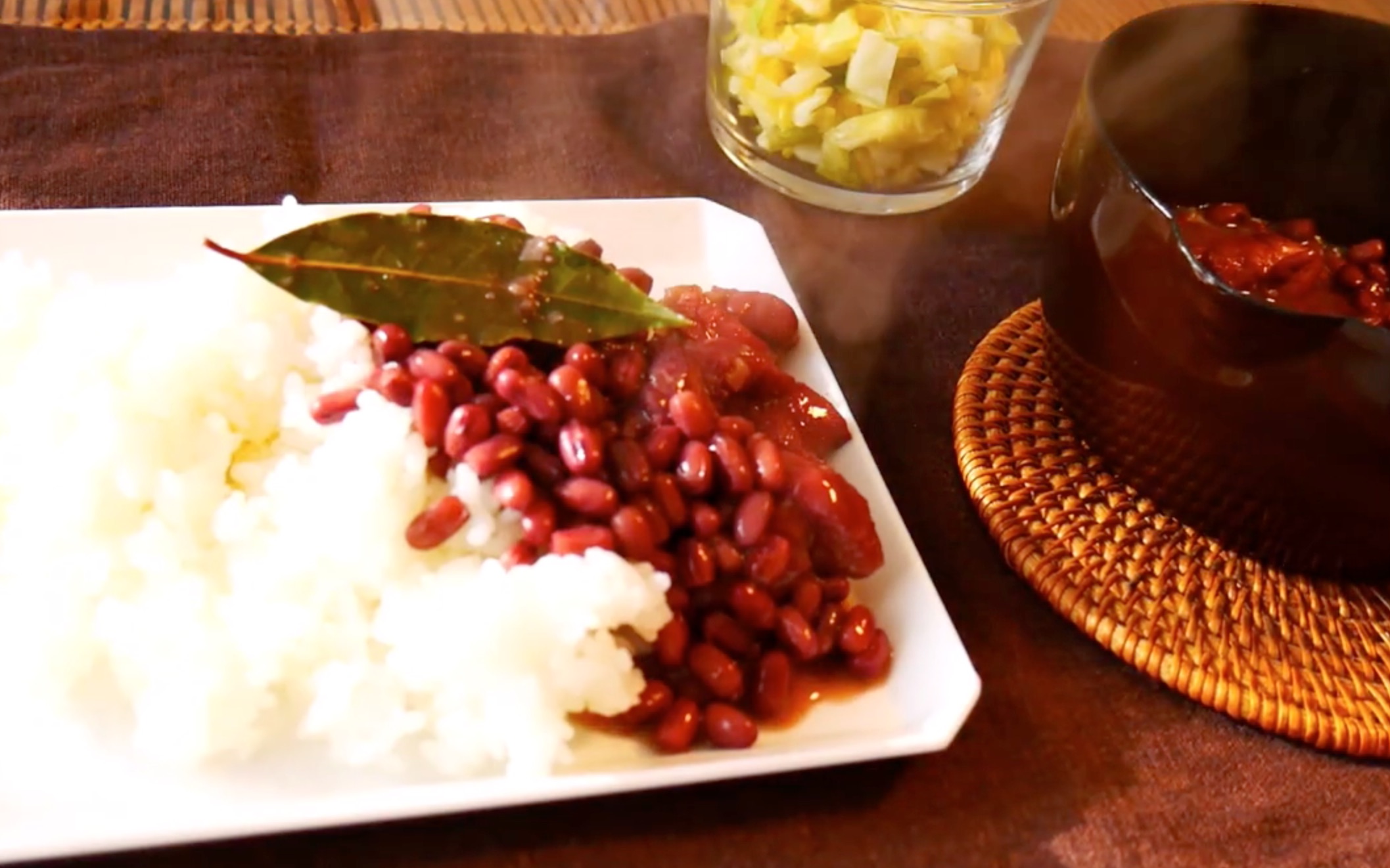 【普段着の馳走帖】红豆炖鸡「小豆と鶏のStew」