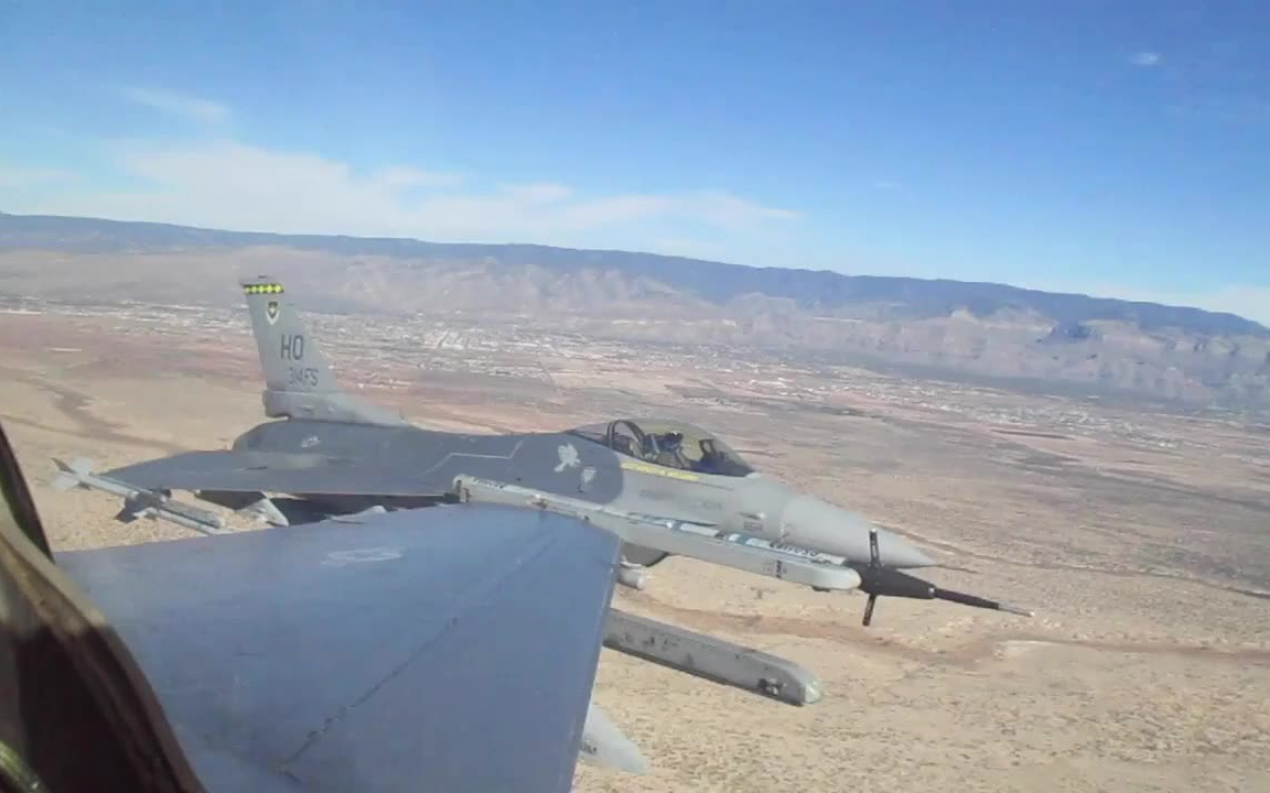 16年BBH美军F-16飞行员 B Course训练课程视频