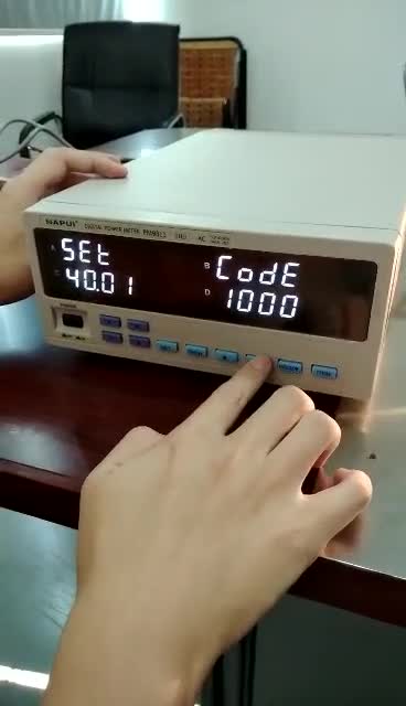 点参数测量仪PM9811功率分析仪怎么设置使用