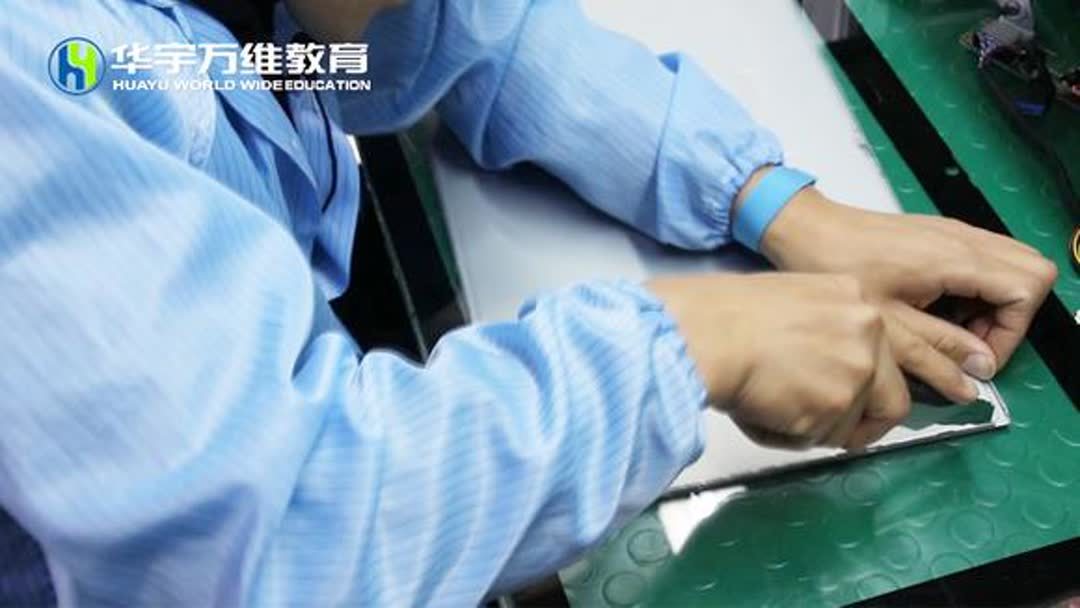 资深维修师一把小刀修液晶显示屏