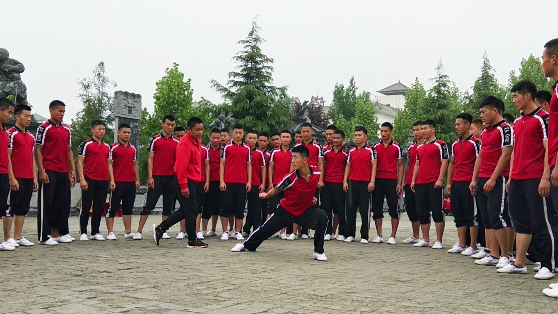 围观塔沟武校功夫小子日常训练,身姿矫健,男子汉气概十足