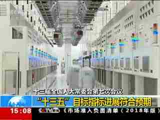 “十三五”目标指标进展符