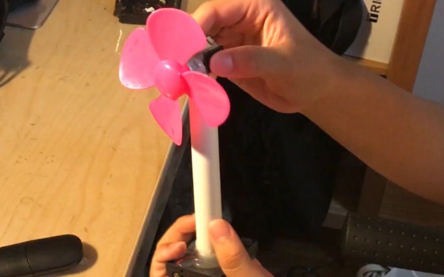 如何自制一个实用的电风扇