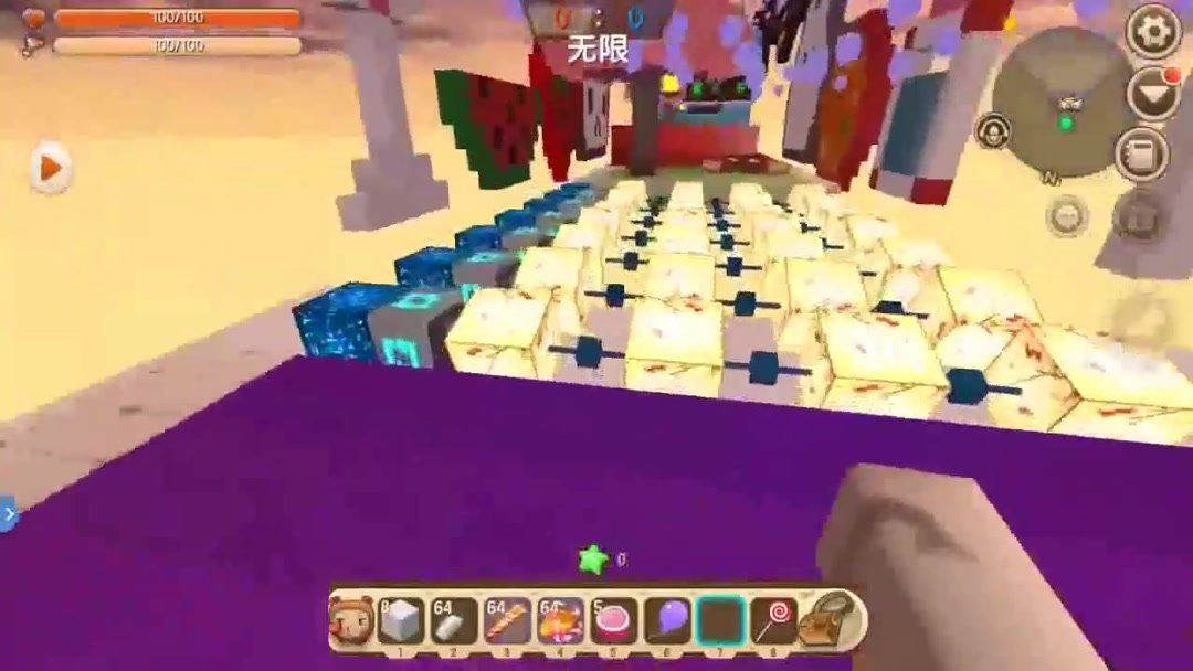 【木鱼】迷你世界 你做我玩系列 联机模式,木鱼和小铃铛的梦境跑酷~1