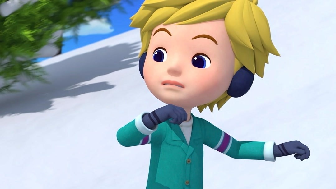 变形警车珀利 生活安全篇 第22集 安全玩耍 冬季运动