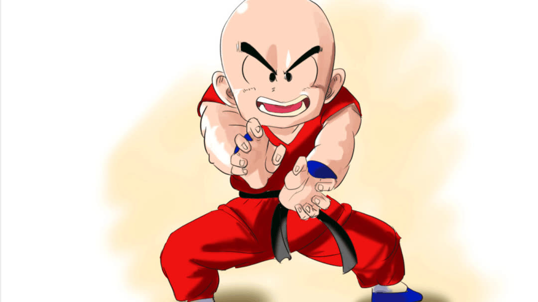 七龙珠库林小林漫画SAI简笔画儿童电脑画画教程