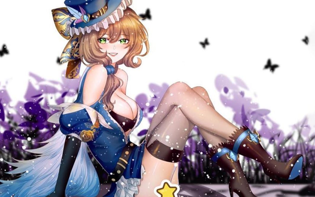 《原神》丽莎游戏角色3D模型制作 谁还不是C呢~~