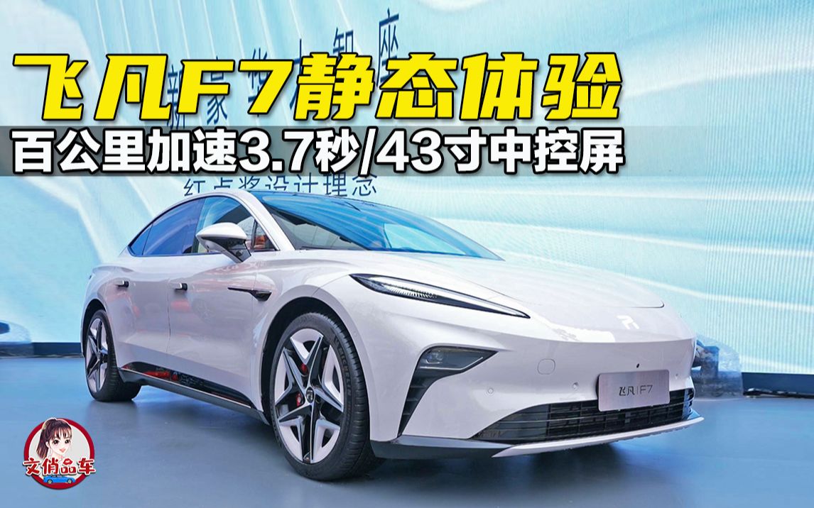 百公里加速3.7秒/43寸中控屏 飞凡F7静态体验