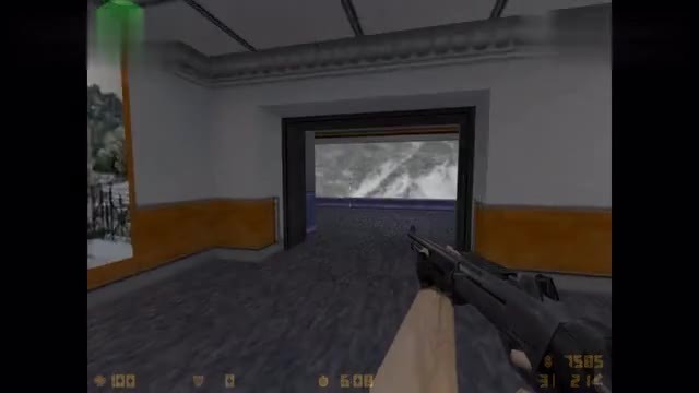 【杨食梨】CS1.6中雪地办公室地图那些你可能知道也可能不.