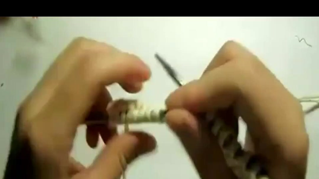 织毛衣视频教程连帽开衫大毛衣 (x(