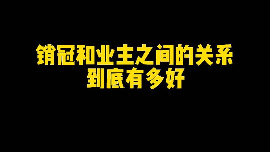 销冠和业主之间的关系到底有多好