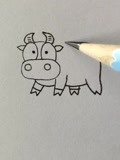 画十二生肖里的牛