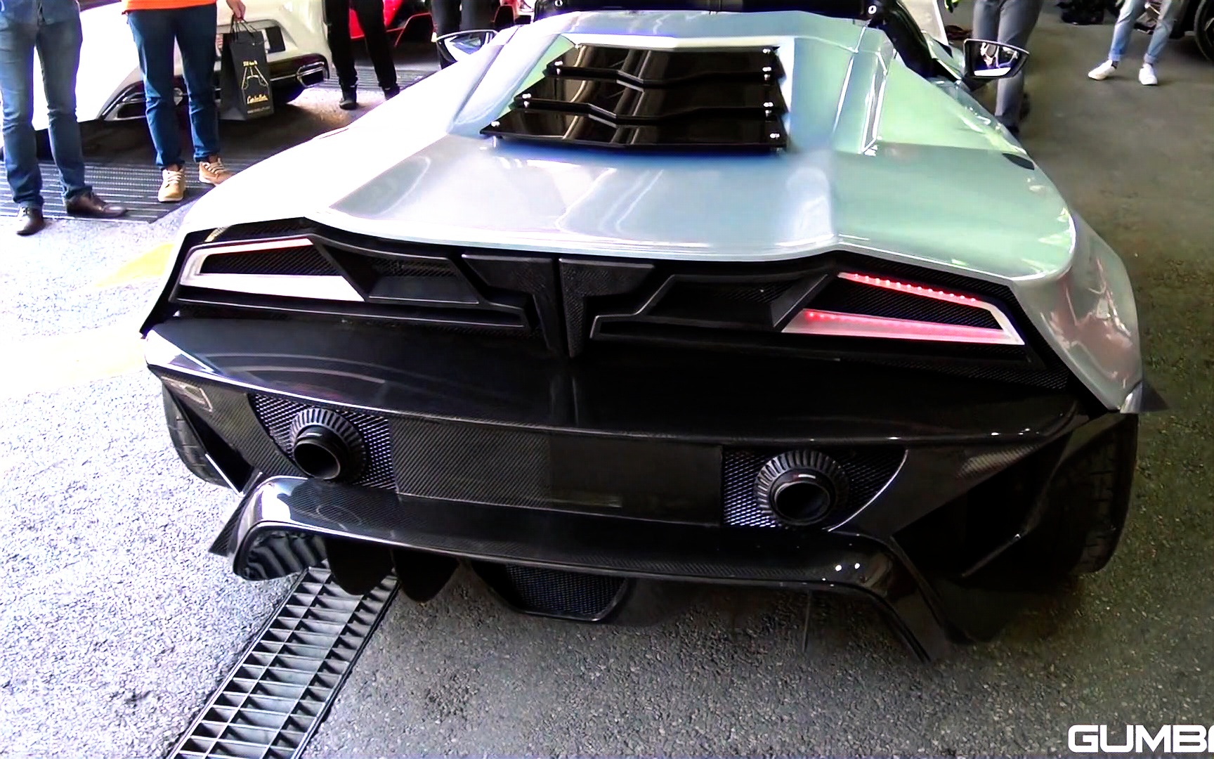 摩纳哥实拍950HP 混动超跑TUSHEK TS900 H( 1080 X 1920 50fps )