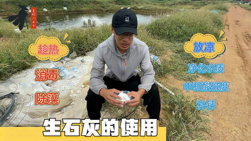 生石灰在水产养殖中有哪些作用?这个养殖“神器”你一定要了解!